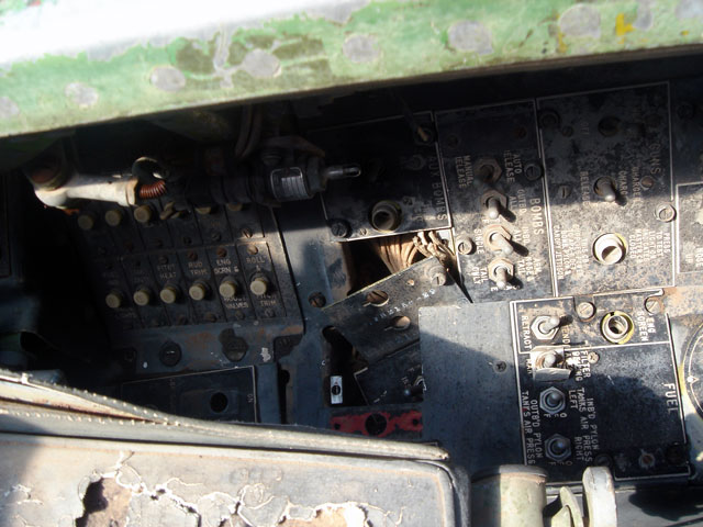 F-84F cockpit left panel - Mycockpit Members Gallery