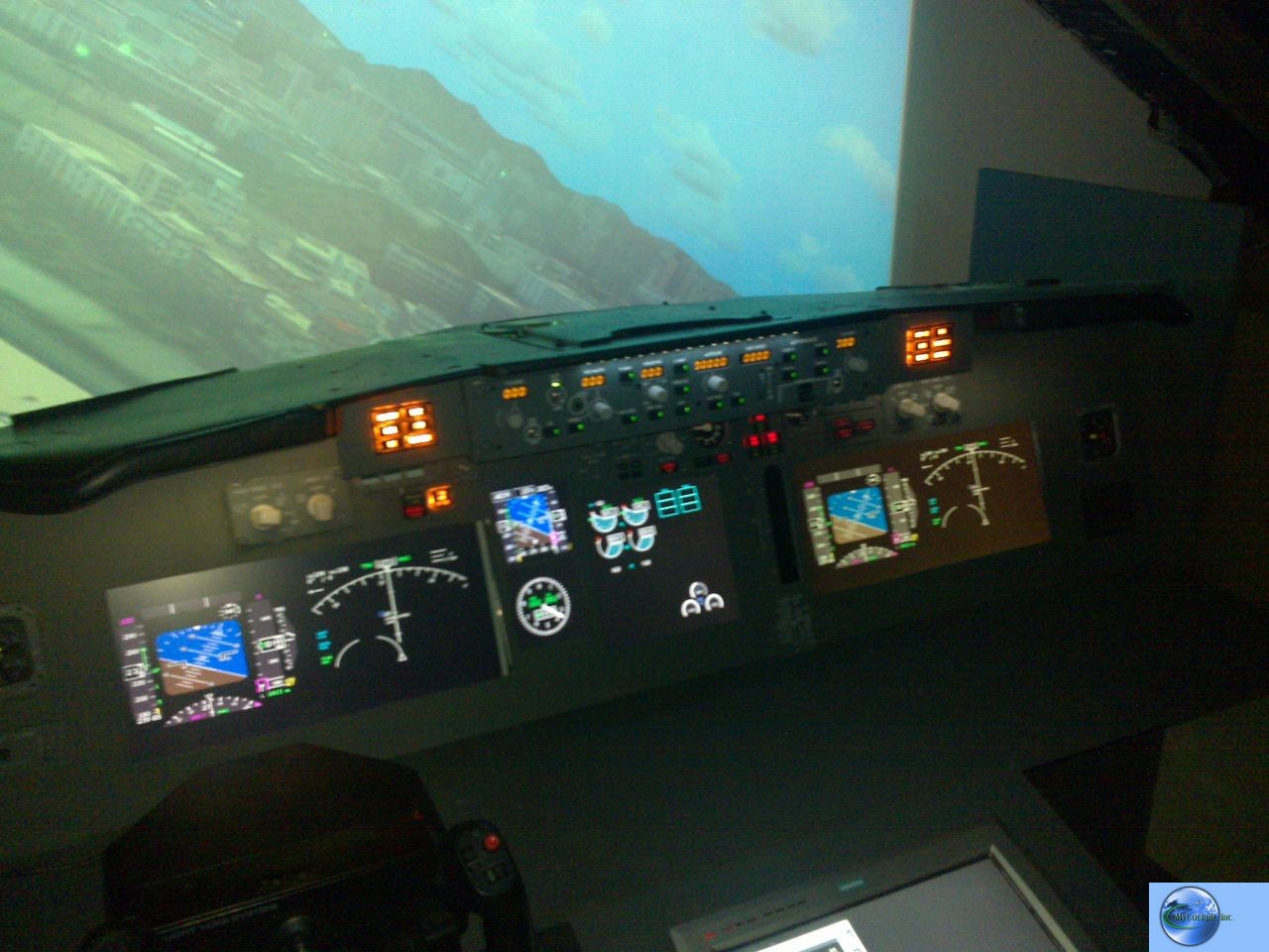 Glare Shield and Under Glare Wing Panels For Sale