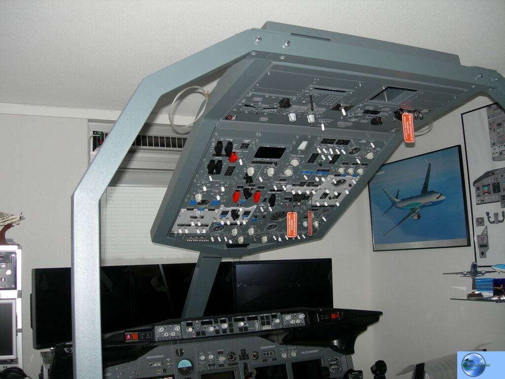 737 Overhead Frame - Mycockpit Members Gallery